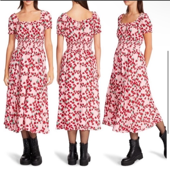 Betsey Johnson | Dresses | New Betsy Johnson Strawberry Dress | Poshmark